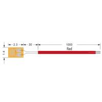 China Ruijia Phenolic Resin Strain Gauge 2.3×1.4mm with 120Ω Resistance and 2% Strain Limit for Load Cell Sensors for sale