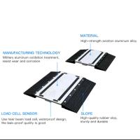 China Ruijia 10-20Ton Wireless Digital Portable Axle Vehicle Weighing Truck Scale with 0.1%-0.3% Accuracy and 30m Transmission Range for sale