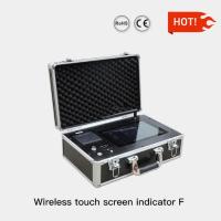China Portable Wireless Static Dynamic Axle Load Scale with 10-25t Capacity and Four/Six Spoke Sensors for sale