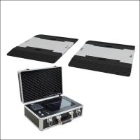 China Portable Wireless Static Dynamic Axle Load Scale with 10-25t Capacity and Four/Six Spoke Sensors for sale