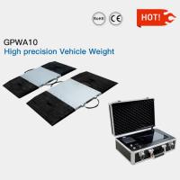 China Portable Truck Axle Weighbridge Pad with Strain Gauge - 10-25t Capacity, 0.3-5% Accuracy for Dynamic Load Cell Weighing for sale