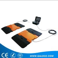 China Portable Axle Weighbridge Scale with ±2% In-Motion Accuracy and 40T Capacity - IP68 Waterproof Aluminum Construction for sale