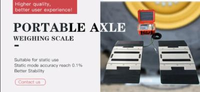 China Wireless Digital Portable Axle Vehicle Load Cell Weighing Scale 20-1000 Ton Capacity with High Precision Aluminum Alloy Construction for sale
