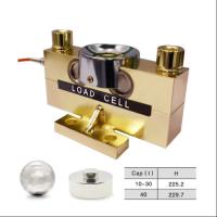 China QS Double Ended Shear Beam Load Cell 10-50 Ton Capacity with IP67/IP68 Protection and RS485 Interface for sale