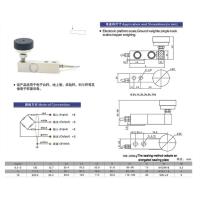 China Alloy Steel Shear Beam Load Cell 500kg to 3000kg Capacity with IP67 Protection and ±0.02% Accuracy for sale