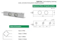 China Shear Beam Load Cell 3-6 Ton Capacity with IP67/IP68 Protection and ±0.02% Accuracy for Industrial Weighing for sale
