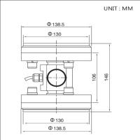 China CMA Compression Load Cell 15-20T Capacity with ±0.02% Accuracy and IP67/IP68 Protection for sale