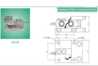 China 500kg to 3t Load Cell Beam Sensor Weight Scale Module with IP67/IP68 Protection and ±0.2% Accuracy for sale