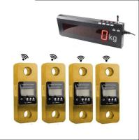 China 1T to 500T Industrial Wireless Dynamometer Crane Scale with 470MHz Telemetry and IP67/IP68 Protection for sale