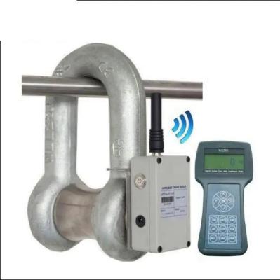 China 6500kg High Precision Stainless Steel Shackle Load Cell with 800m Wireless Range and 470MHz Frequency for sale