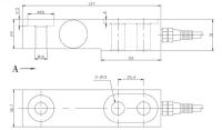 China 500kg to 3 Ton Shear Beam Load Cell with C3 Accuracy and IP67 Protection for Industrial Weighing Systems for sale