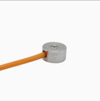 China Stainless Steel Miniature Compression Button Load Cell 100kg 120% Safe Load for Booster Device for sale