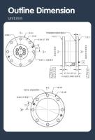 China RUIJIA RJDW-y125 100N.M 300N.M 500N.M Stainless Steel Multi-axis Force Load Cell for sale
