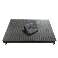 China Ruijia 1x1m 2000kg Industrial Floor Scale with Digital Weighing Indicator - Customizable Platform Sizes 1T-3T Capacity for sale