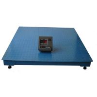 China Ruijia 1x1m 2000kg Industrial Floor Scale with Digital Weighing Indicator - Customizable Platform Sizes 1T-3T Capacity for sale