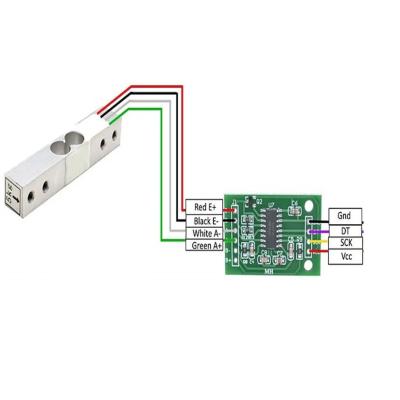 China 5kg Load Cell Sensor With Plusmn 0.01%FS Zero Balance And Connecting Wires For Accurate Measurements for sale