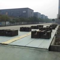 China RUIJIA 150 Ton Industrial Truck Scale with 110V/220V Voltage and 3x20m Platform Dimensions for sale