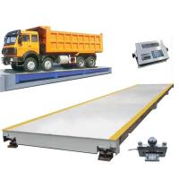 China RUIJIA Portable Weighbridge Truck Scale 10-150T Capacity with Q235 Steel Construction and Automatic Spray Coating for sale