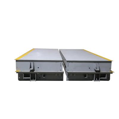 China Electronic Digital Truck Weighbridge 3×16m 100ton Capacity Steel Scale with LED/LCD Display and ISO Certifications for sale
