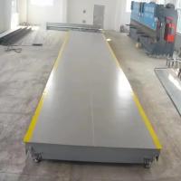 China Q235B Steel Weighbridge 30-80 Ton Capacity for Electronic Truck Scales with 3x16m Dimensions and 110V/220V Voltage for sale