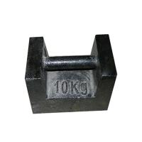 China Weighing 50LB Mass Comparator Cast Iron Block Weights Calibration Test Crane Counterweights for sale