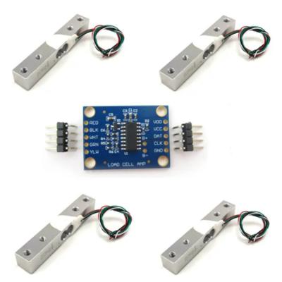 China RJ133 Miniature Force Sensor Load Cell 1kg-50kg Capacity with 0.05% Accuracy and HX711 Module for sale