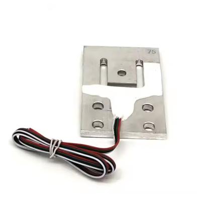 China RJ135 Full Bridge Weight Sensor Flat Micro Load Cell 75kg Capacity with 5-10VDC Excitation and IP65 Protection for sale