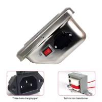 China Digital Display Battery Powered Stainless Steel Weighing Indicator 6V/4V for Platform Scale Models 518/818 for sale
