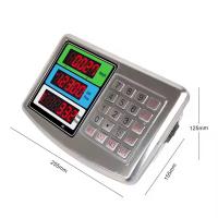 China Digital Display Battery Powered Stainless Steel Weighing Indicator 6V/4V for Platform Scale Models 518/818 for sale
