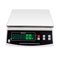 China Waterproof Industrial Weighing Scale with Dual Display - 30kg Capacity, 0.1g Precision, IECEE Certified for Seafood Processing for sale