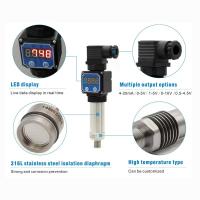 China Compact 24VDC Industrial Digital Hydraulic Pressure Transmitter for Accurate Readings for sale