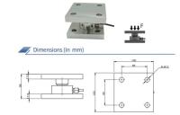China Precision Weighing Assembly For Silo Weighing 1 100kN Capacity Actuator Type Weighing Modules Accuracy ±0.05% for sale