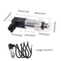 China High Precision Pressure Transmitter Thread Stainless Steel Sender Sensor for Oil Fuel Air Water Tool for sale