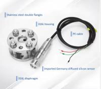 China 316L Stainless Steel 4-20mA 0-10m Range Submersible Pressure Transducer for Wastewater and Muddy Liquid Level Monitoring for sale