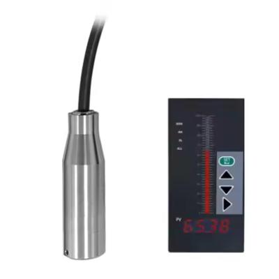 China 4-20mA Submersible Water Level Sensor for Water and Oil Level Measurement Working Temperature -20-80C RS485 IIC Interface for sale