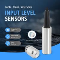 China Rujia 4-20ma Submersible Liquid Level Sensor Indicator Transmitter Hydrostatic Water Level Sensors For Sewage Water Treatment for sale
