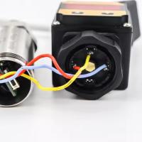 China 1/4 NPT Pressure Transmitter Water Pipe I2C Air Digital Pressure Sensor 4-20ma 0.1bar 100mbar 9-36VDC for sale