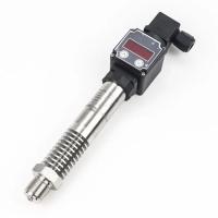 China High Temperature Pressure Water Measurement Transducer with Display 4-20mA 10V RS485 Output Optional G1/4 Pressure Transmitter for sale