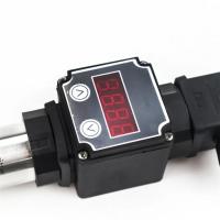 China High Temperature Pressure Water Measurement Transducer with Display 4-20mA 10V RS485 Output Optional G1/4 Pressure Transmitter for sale