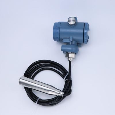 China Submersible Hydrostatic Level Transmitter 4-20mA RS485 HART 24VDC with 0.5%FS Accuracy and 20mH2O Range for sale
