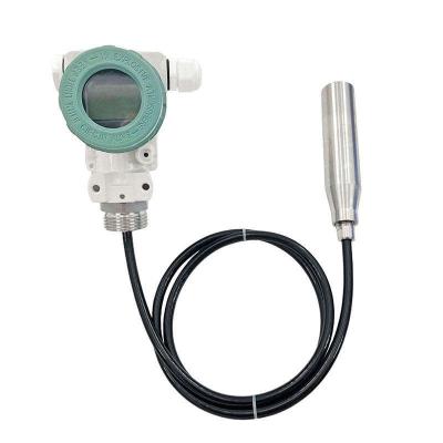 China 304 Stainless Steel 4-20mA LCD Level Gauge with 0-5m Range and 12-36V DC Power Supply for sale