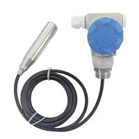 China 304 Stainless Steel 4-20mA LCD Level Gauge with 0-5m Range and 12-36V DC Power Supply for sale