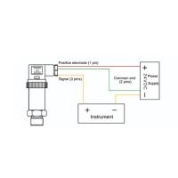 China Differential Pressure Transmitter for HVAC, 4-20mA, 0.5% High Quality DP Transmitter for Water Small 0-10v Differential Pressure Sensor for air for sale