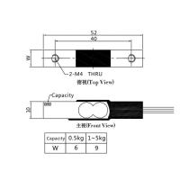 China High Precision Bending Beam Load Cell (0.5-5kg) for sale