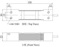 China Stainless steel load cell shear beam sensor 10-50kg for sale