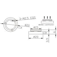 China Miniature Low Profile Load Cell for sale