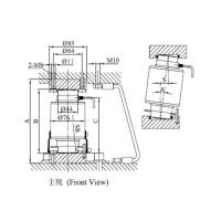 China Column Type load cell compression force sensor for sale