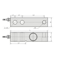 China Single Shear Beam Load Cells For Industrial Scales hand pallet truck for sale