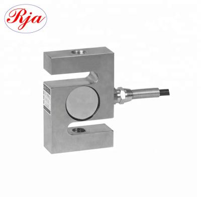 China Stainless Steel S-Type Tension Compression Load Cell 10-5000kg Capacity with IP66 Rating and Nickel Plated Surface for sale