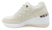 China Fashionable Womens Platform Shoes With Leather Upper And Stylish Rubber Outsole for sale